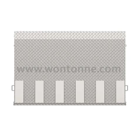 Container Portable Loading Dock Ramp Platform Mobile Boarding Bridge Ramp Forklift Attachments