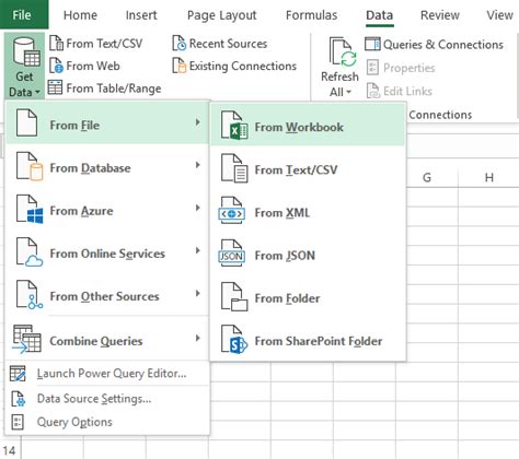 How To Combine Excel Sheets With Power Query Data Cornering