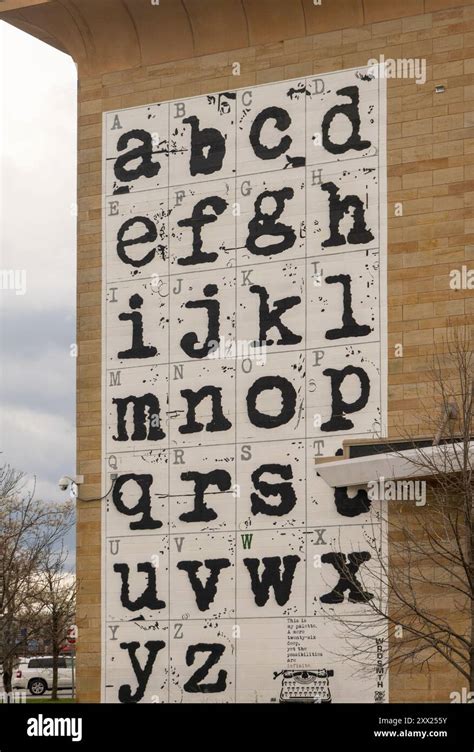 Worcester Public Library Front Entrance In Downtown Worcester Ma Stock