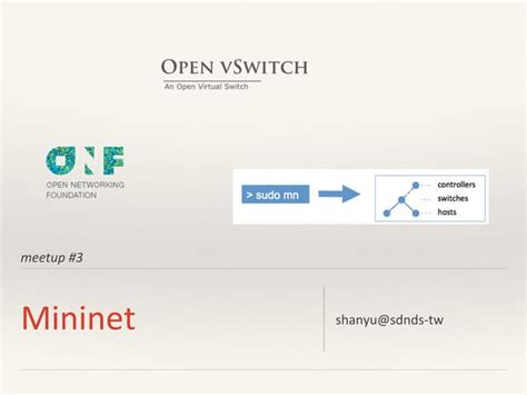 Sdnds Tw Mininet Ppt