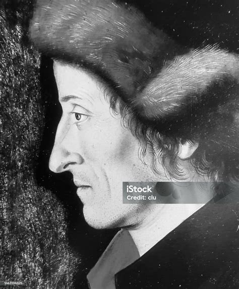 세바스찬 브랜트 독일 인본주의자 변호사 법학 교수 얼굴 사진 측면도 1890 1899 년에 대한 스톡 벡터 아트 및 기타 이미지 1890 1899 년 1898년 19