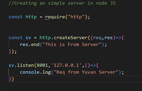 Yuvaraj Selvam On Linkedin Simple Node Server
