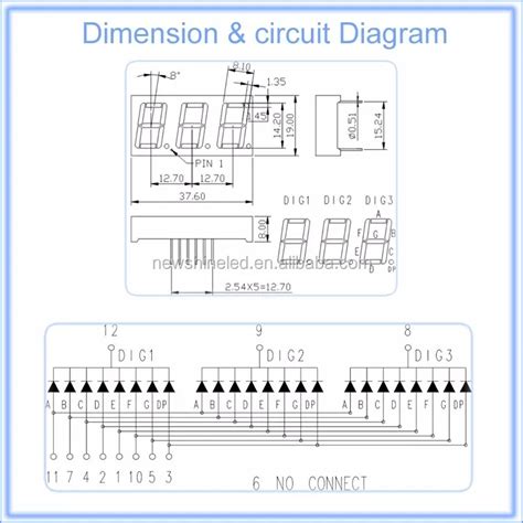 7 Segment Led Display Three 3 Digit Led Digital Display 0 56 Inch Led 7 Segment Display For