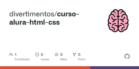GitHub Divertimentos Curso Alura Html Css
