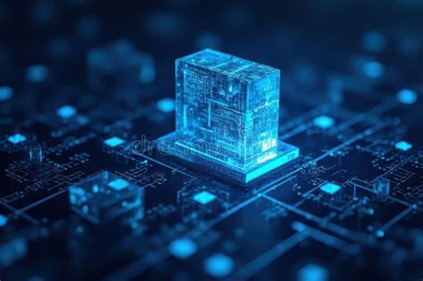 Innovative Cybersecurity Solutions Using Ai And Machine Learning Stock Illustration