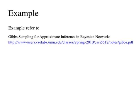 Ppt Gibbs Sampling Powerpoint Presentation Free Download Id4253958