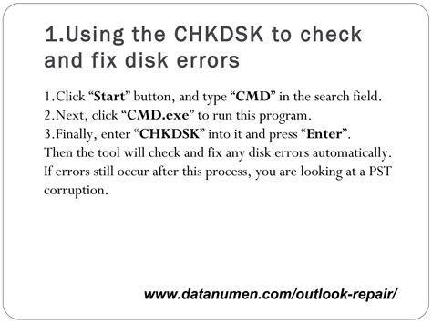 3 Methods To Fix Outlook Error Cannot Expand The Folder Ppt It And Internet Support Internet