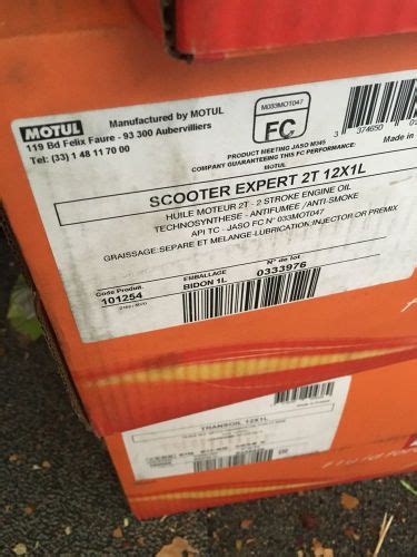 Buy Motul Oil Scotter Expert 2 T in Lancaster, California, United ...