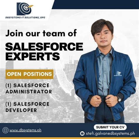 Dbsystems It Solutions Opc On Linkedin Salesforcejobs Certifiedsalesforceadministrator