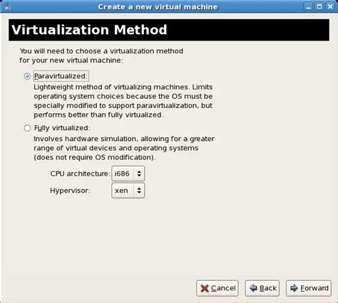 Installing And Configuring Centos Xen Virtualization Techotopia