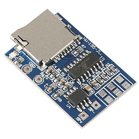 Dfplayer Mini Tf Card U Disk Wmv Mp3 Decoder Player Audio Voice Module Ebay
