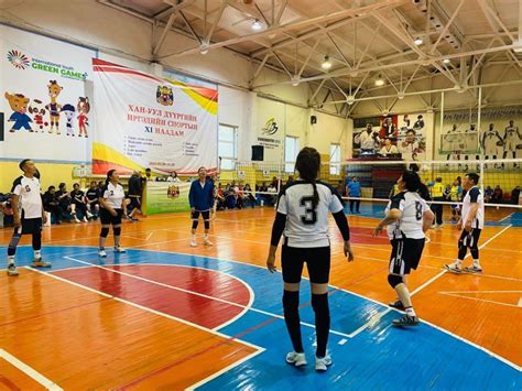 Хан Уул дүүргийн Засаг даргын нэрэмжит иргэдийн спортын Xi их наадмын софт волейболын тэмцээний