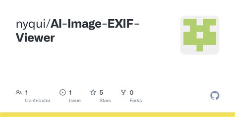 Github Nyquiai Image Exif Viewer