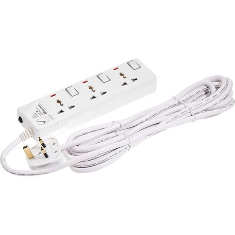 Buy Narken E Series Electric Universal Extension Cord 3 Socket 5 Meter Power Strip Wire 13a