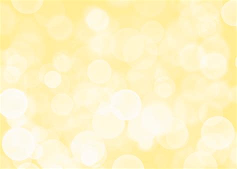 Light Yellow Golden Bokeh Abstract Creative Illustration Background