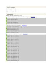 Configure Trunking Docx Your Performance Your Score Of Pass Status Pass