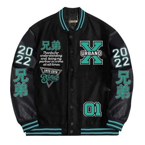 Promo Jaket Baseball Varsity Universitas Full Bordir Biru M Diskon