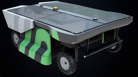 Avo Autonomous Weeding Robot Pbr 3d Turbosquid 2043907