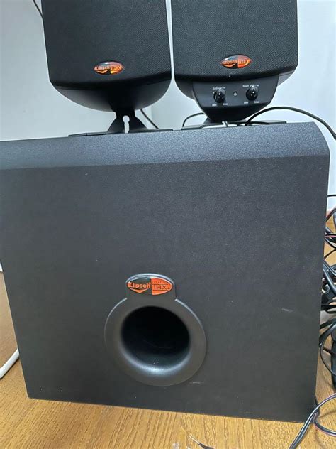 Klipsch Computer Speakers Promedia 2 1 Audio Soundbars Speakers And Amplifiers On Carousell