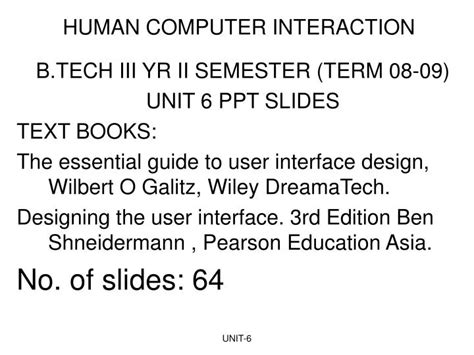 Ppt Human Computer Interaction Powerpoint Presentation Free Download