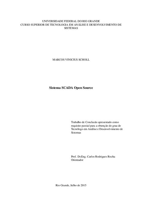 Pdf Sistema Scada Open Source