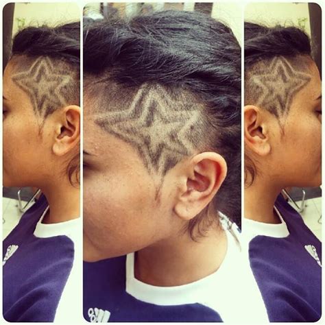 Haircut Designs Stars