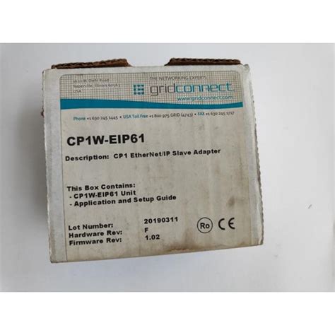 Jual Cp1 Ethernet Ip Slave Adapter Cp1W Eip61 Omron For Cp1H Cp1L Plc Jakarta Barat