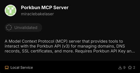 Porkbun Mcp Sunucusu Mcp Servers · Lobehub