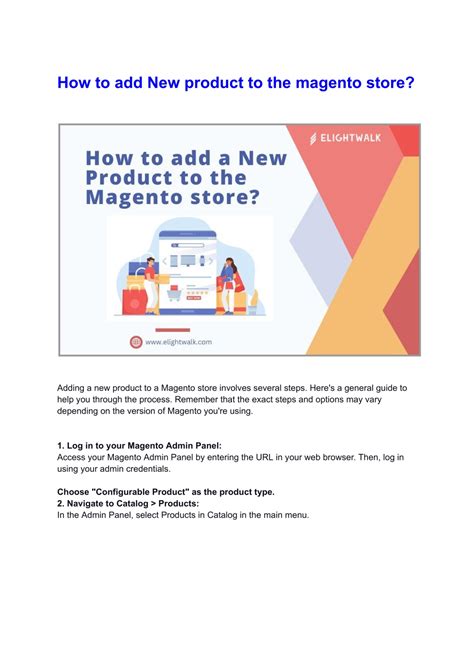 PPT How To Add New Product To The Magento Store PowerPoint Presentation ID