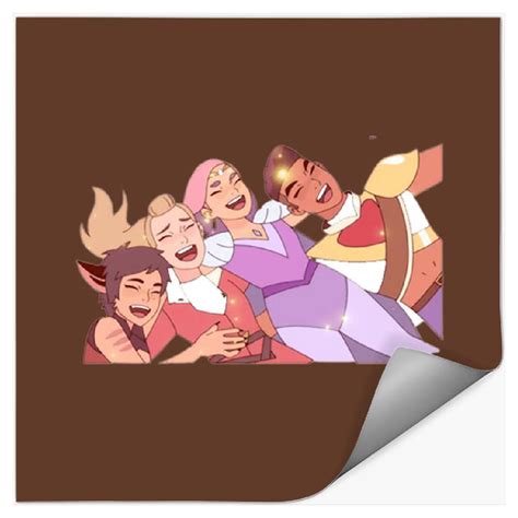 Friend Squad Shera And The Sses Of Power 2 Stickers Sold By Clint