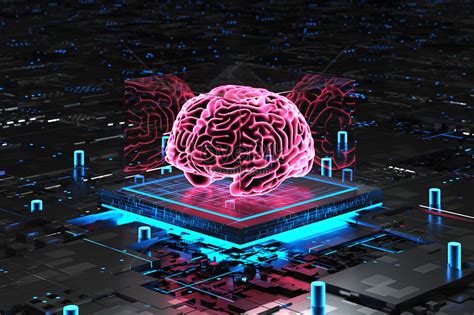 기술 두뇌 칩 배경 사진 및 창의적인 일러스트 무료 다운로드 Lovepik