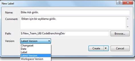 Tfs Admin Tfs Code Branching And Merge