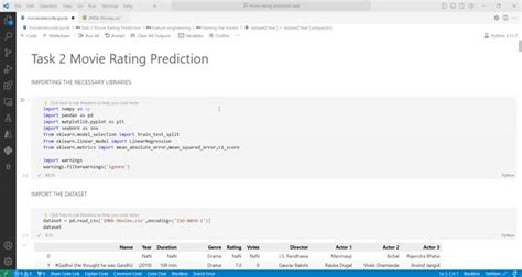 How I Rate Movies In A Dataset Shubankar Karthik Posted On The Topic
