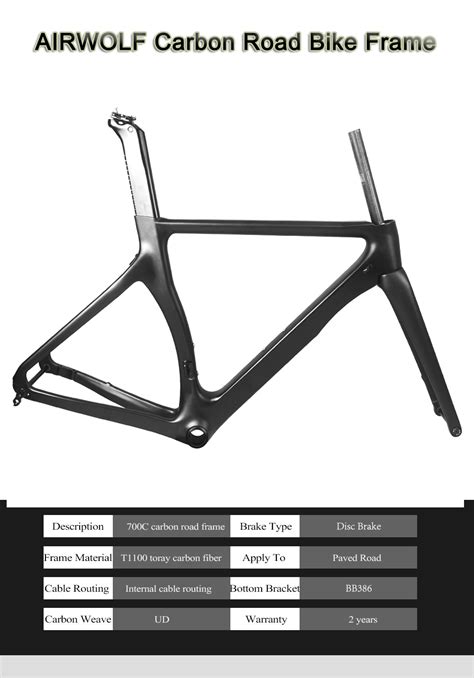 New F Carbon Road Frame With Original Logo T1100 Full Carbon Aero Frame