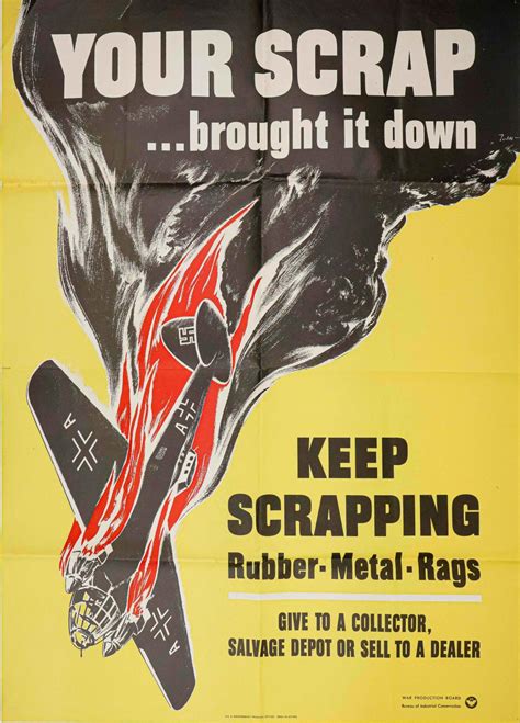 Lot World War Ii Propaganda Poster