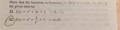 solved show that the functions in exercises 21 28 have