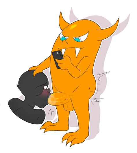 Rule 34 2 Horns 3 Toes Absurd Res Balls Blue Eyes Demon Duo Feet