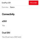 OnePlus 12 SIM ESIM Confusion R Oneplus