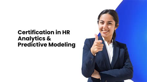 Certification In Hr Analytics And Predictive Modeling