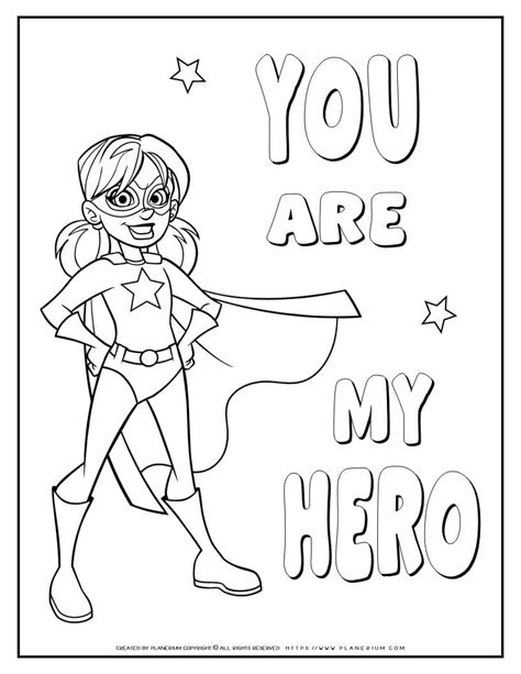 Unleash Your Inner Artist With Free Superhero Coloring Pages