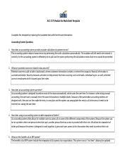 ACC 317 Module Six Worksheet Docx ACC 317 Module Six Worksheet Template Complete This Template