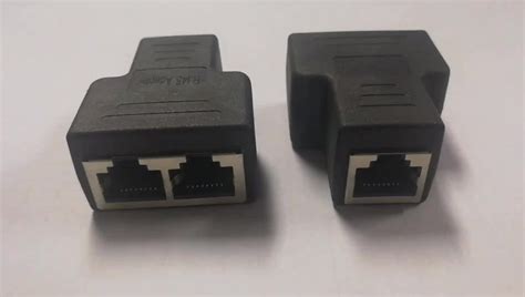 rj45 분배기 어댑터 1 2 듀얼 암 포트 cat5 cat 6 lan 이더넷 sockt 네트워크 연결 분배기 buy