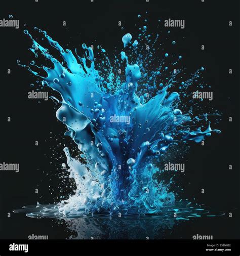 Natural Water Splash Vfx Game Ai Generated Sprite Motion Effect Fx