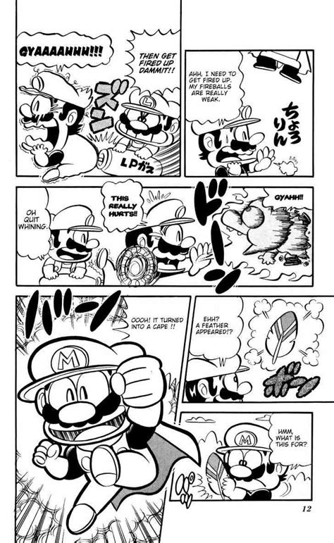 Decided To Read The Mario Kun Manga Today Wasnt Expecting To See