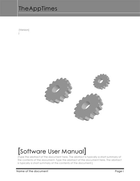 Step By Step User Guide Templates Word