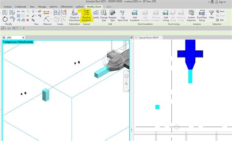 Solved Problem With Duct On Work Plane Autodesk Community