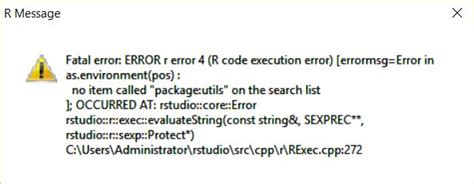 Project Crashes If Packrat Is Activated Fatal Error 4 · Issue 274