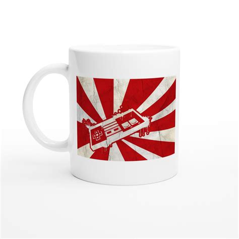 Nintendo Red Controller Ceramic Mug Retro Machines