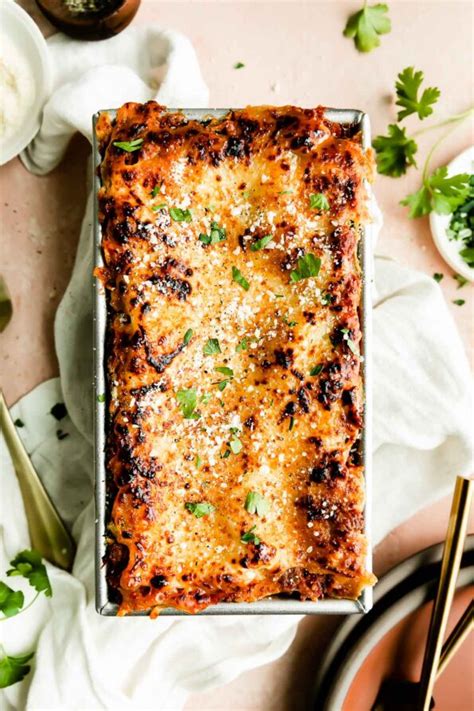 Perfectly Portioned Lasagna For Two Small Batch Lasagna Recipe