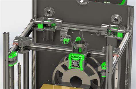 GitHub Annex Engineering Denali A CoreXY Tri Motor Moving Bed Direct Drive FDM Printer